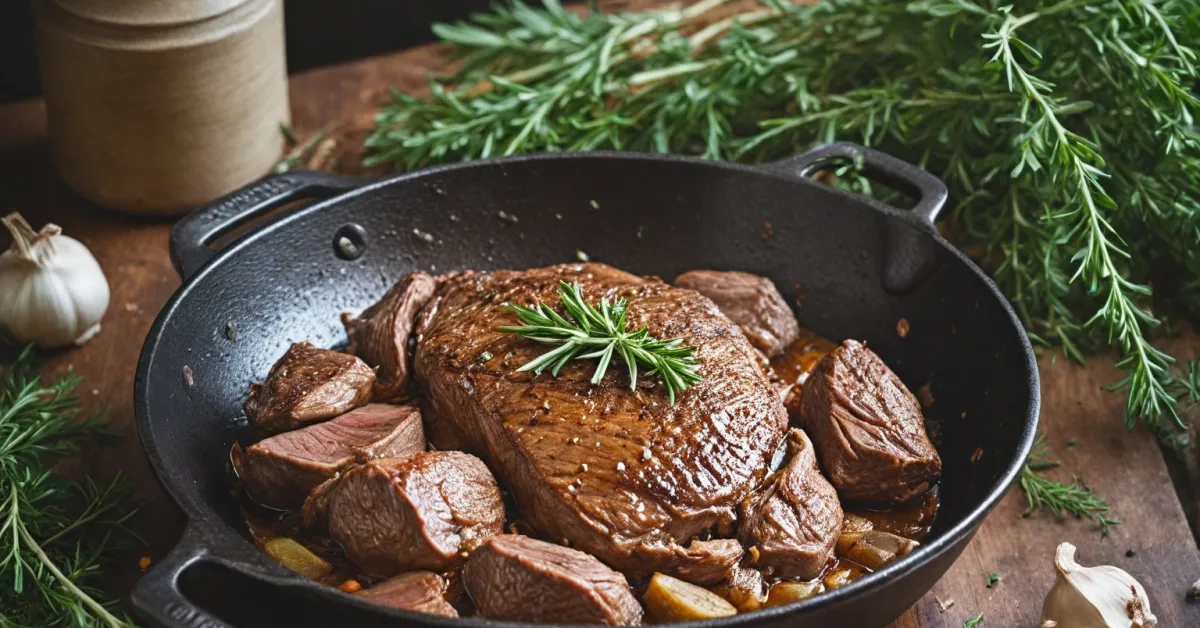 Comment réussir la cuisson d’une tranche de gigot à la poêle